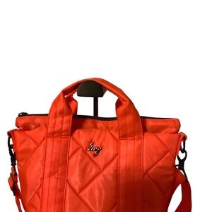 lug | Bags | Lug Dory Mini Crossbody Bag In Coral | Poshmark